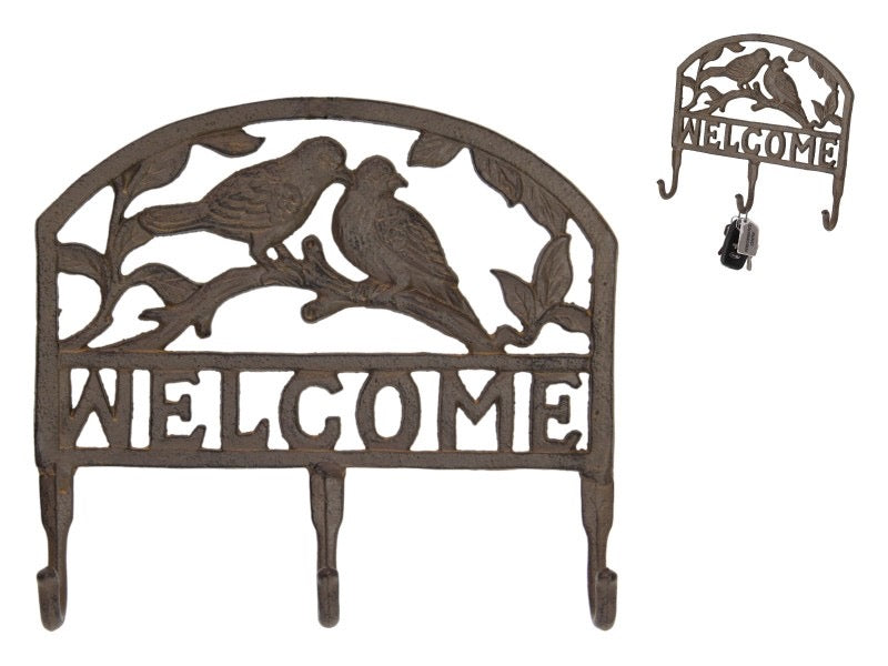 Cast Iron Bird Key Rack 28cm – Wyoming Lavender Estate